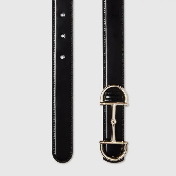 Gucci Reversible Belt With Horsebit Buckle