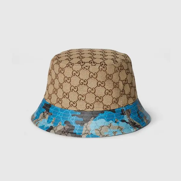 Gucci Gg Canvas Bucket Hat - Beige