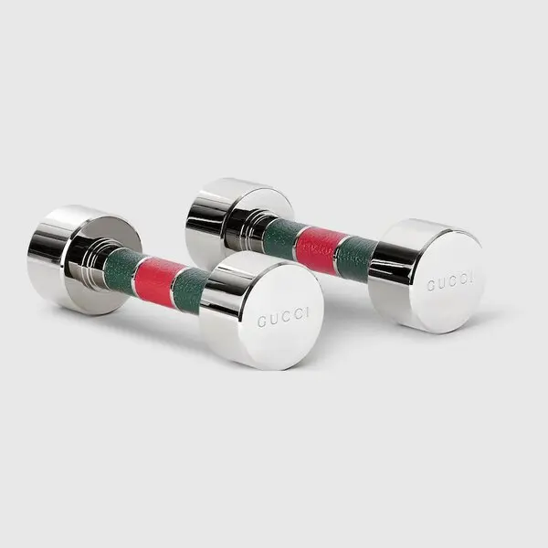 Gucci Dumbbells Set With Base