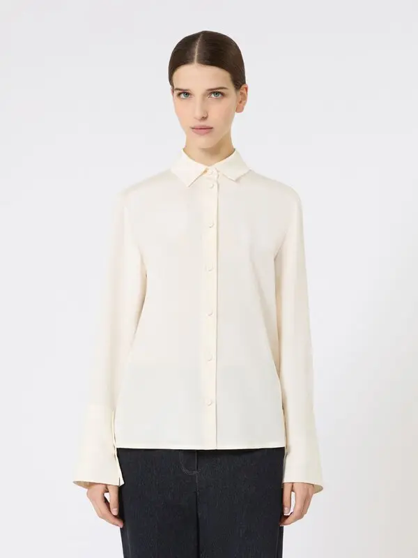 Max Mara Silk Crêpe De Chine Shirt