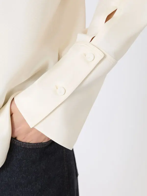 Max Mara Silk Crêpe De Chine Shirt