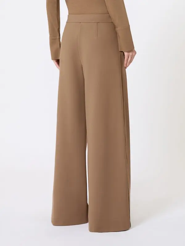 Max Mara Scuba Jersey Trousers - Brown