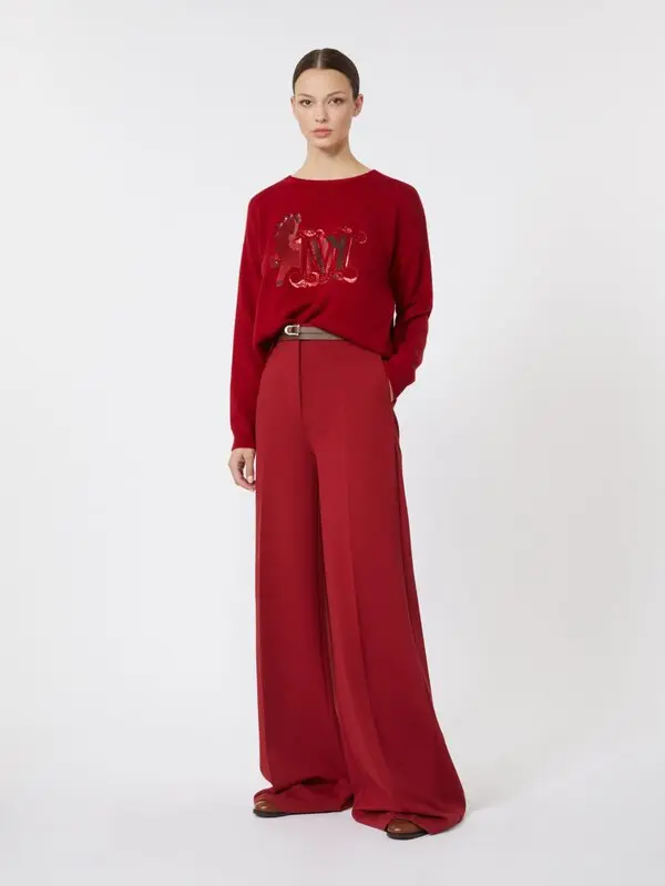 Max Mara Compact Jersey Trousers