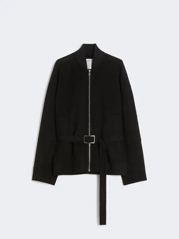 Max Mara Oversized Wool Bomber Jacket