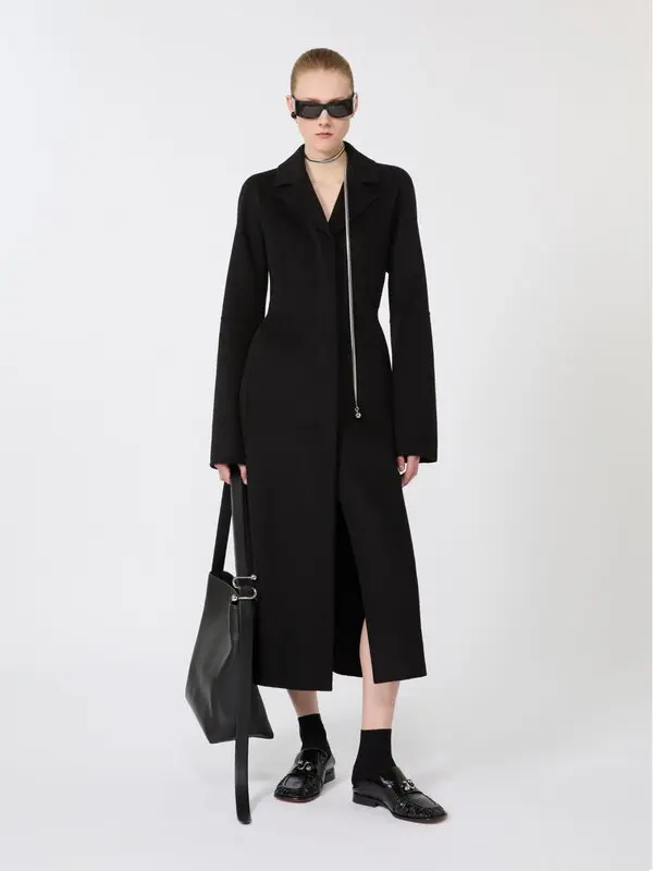 Max Mara Slim-fit Long Wool Coat