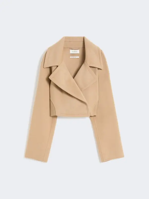 Max Mara Short Wool Cropped Jacket