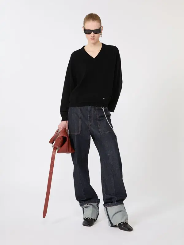Max Mara Relaxed-fit Wool And Cashmere Sweater