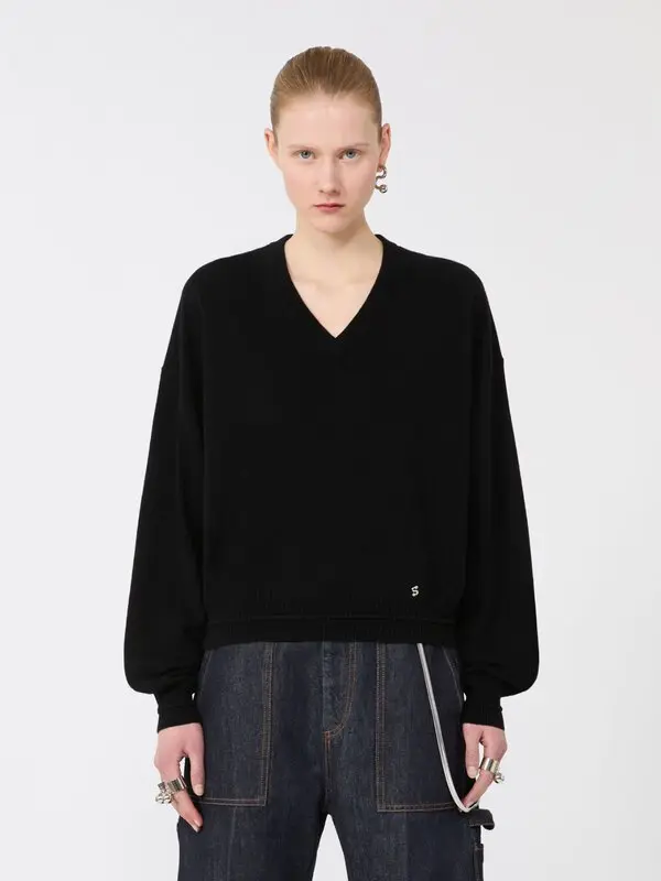 Max Mara Relaxed-fit Wool And Cashmere Sweater