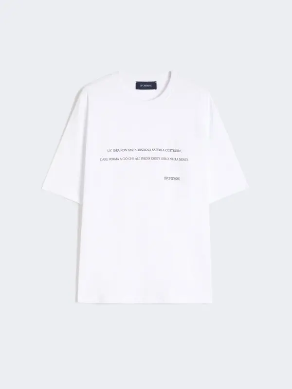 Max Mara Printed Cotton T-shirt