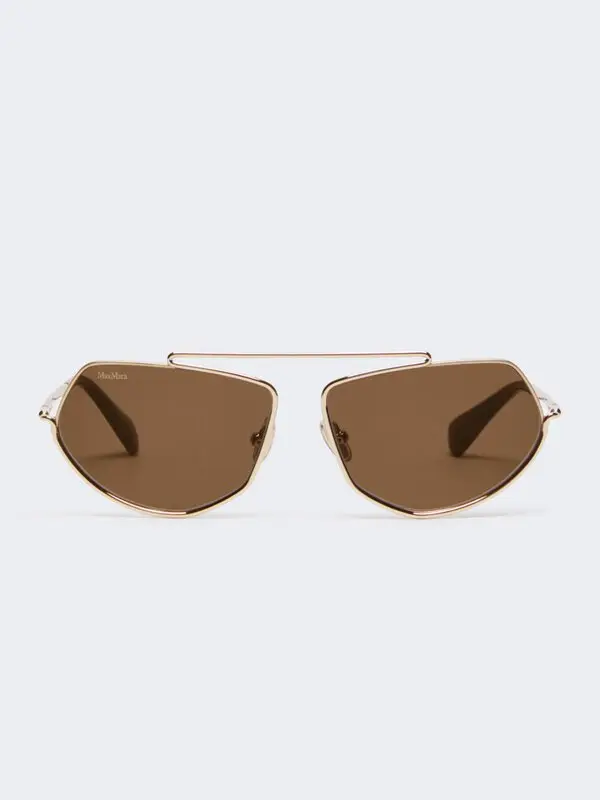 Max Mara Square Sunglasses - Brown
