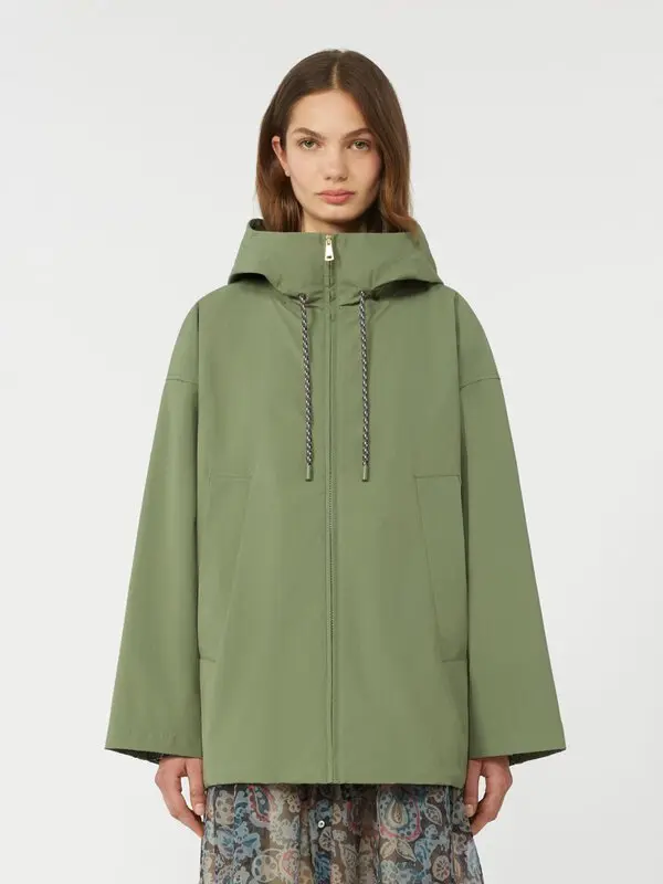 Max Mara Water-repellent Technical Fabric Windbreaker