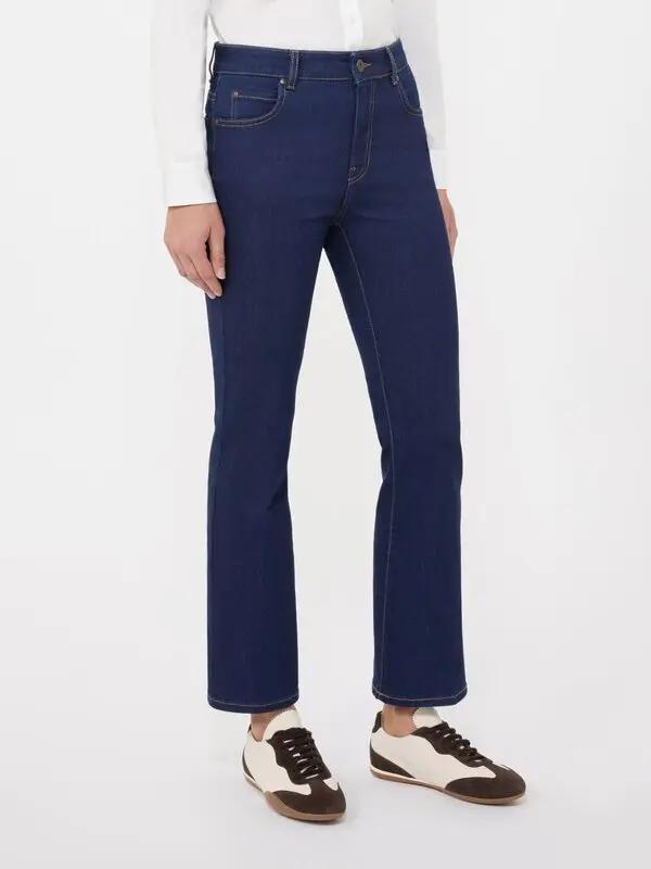 Max Mara Five-pocket Stretch Straight-leg Jeans