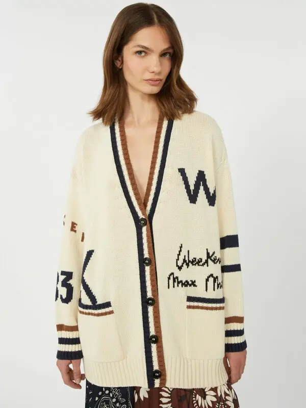 Max Mara Oversized Cotton-blend Cardigan
