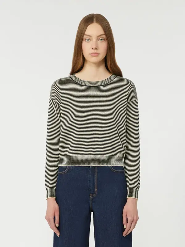 Max Mara Cotton Crew-neck Sweater
