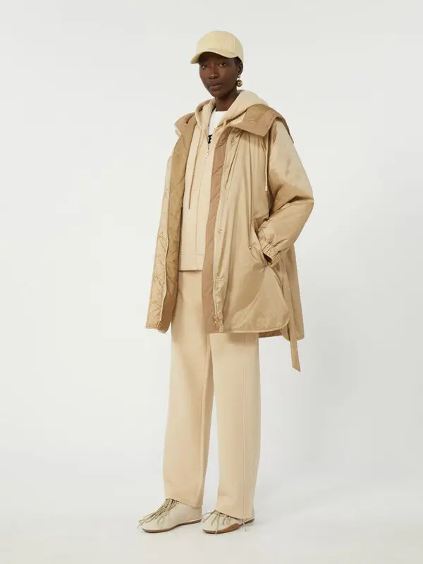 Max Mara Reversible Padded Parka - Beige
