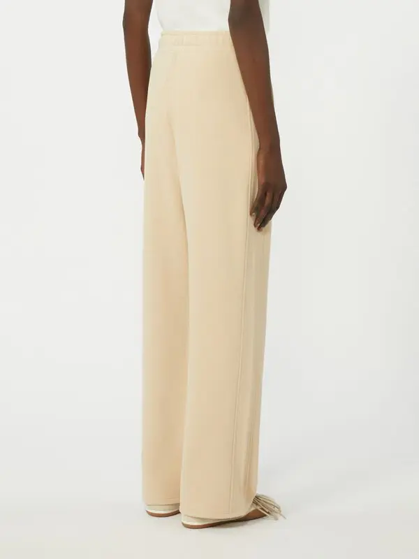 Max Mara Wide Leg Fleece Trousers