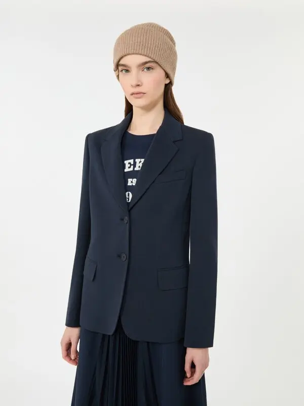 Max Mara Cotton Jersey Blazer