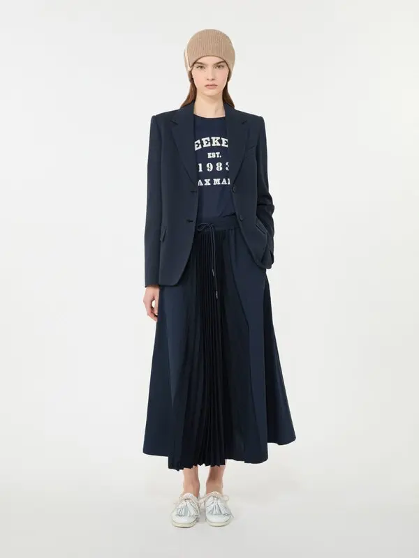 Max Mara Cotton Jersey Blazer