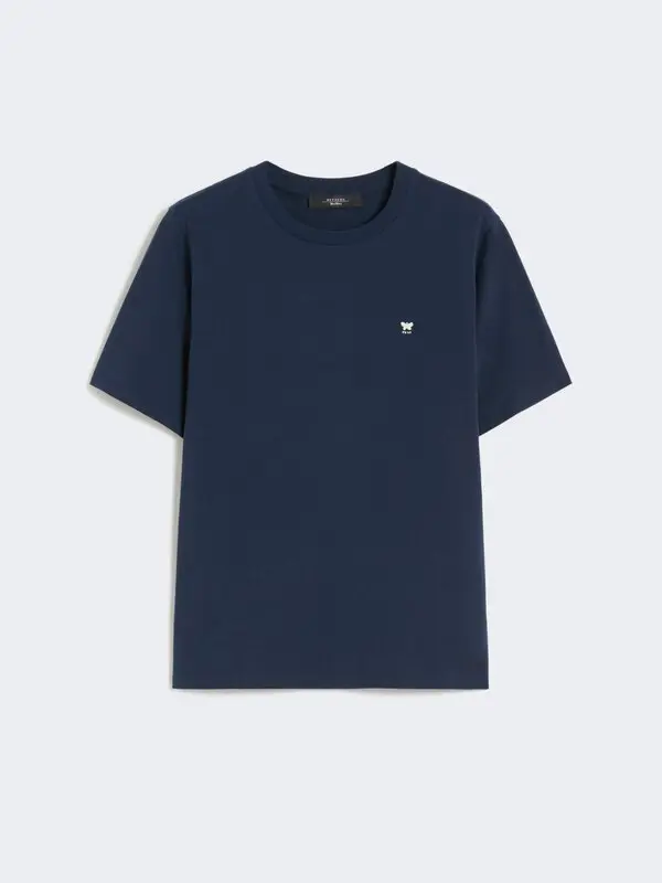 Max Mara Cotton Jersey T-shirt - Navy
