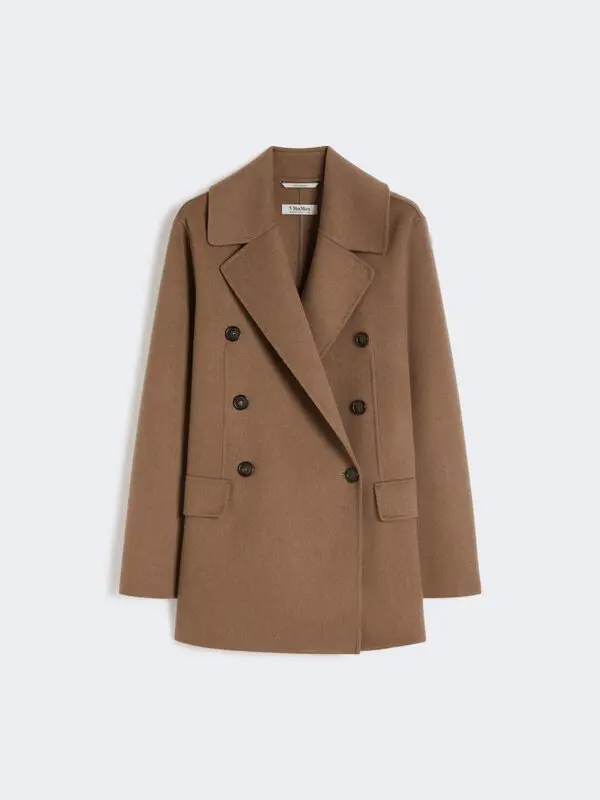 Max Mara Double-faced Wool Broadcloth Jacket