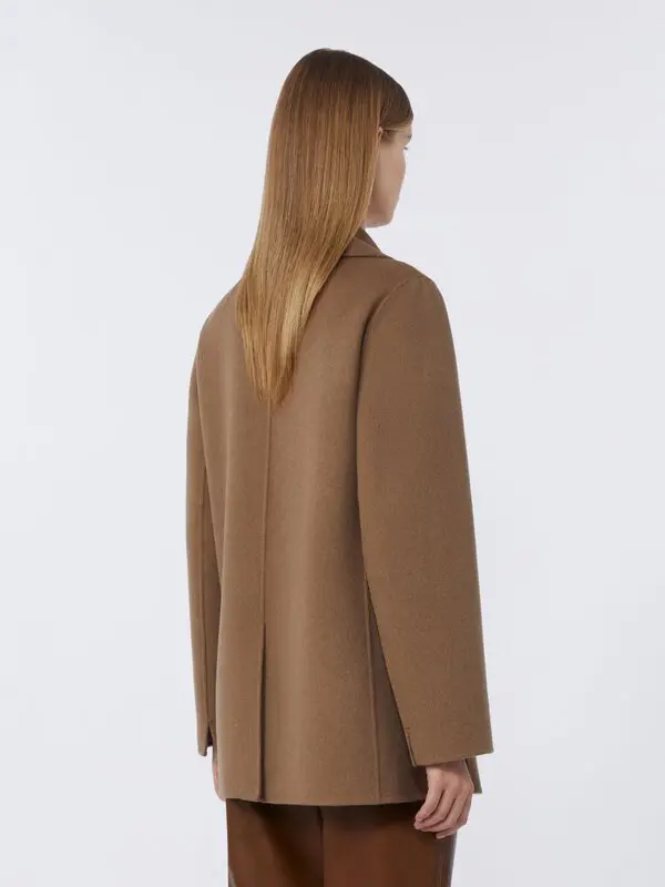 Max Mara Double-faced Wool Broadcloth Jacket
