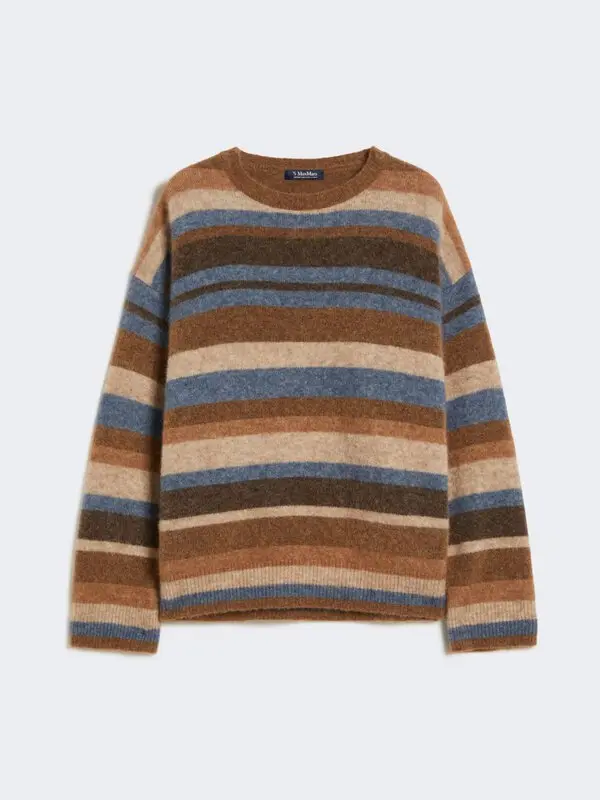 Max Mara Alpaca And Wool Crewneck Sweater