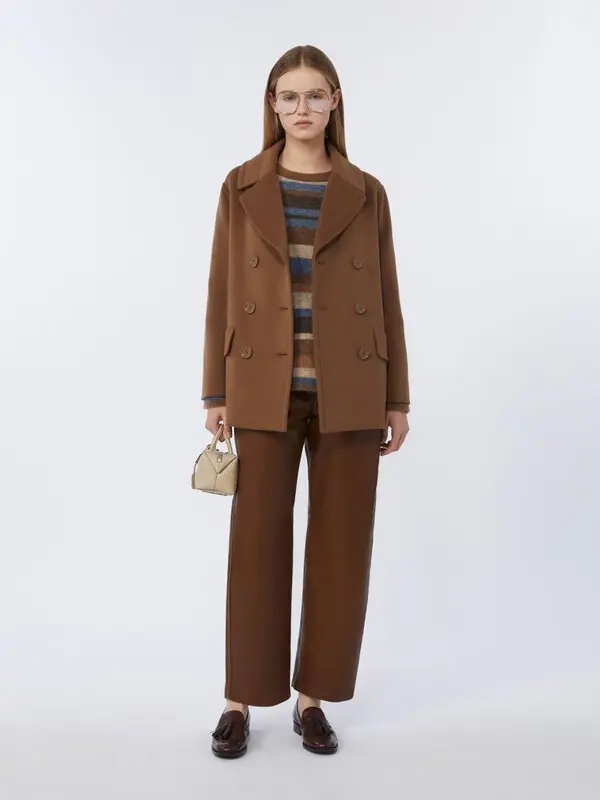 Max Mara Alpaca And Wool Crewneck Sweater