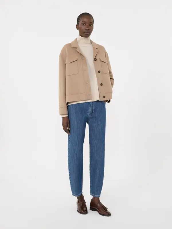 Max Mara Wool And Cashmere Polo-neck Sweater