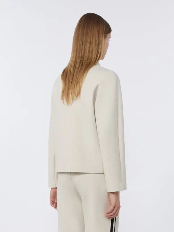 Max Mara Boxy-fit Scuba Jersey Jacket
