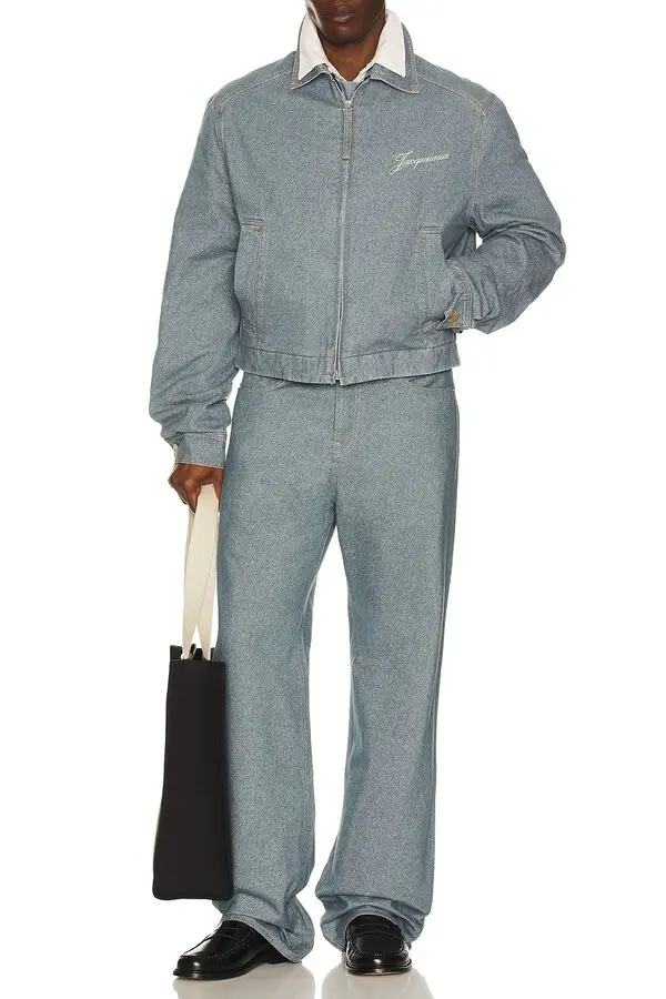 Jacquemus Le Veste De-nimes Canevas - Blue