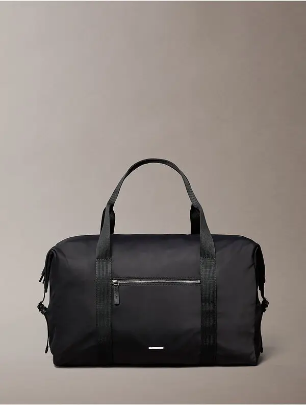 Calvin Klein Nylon Duffle Bag - Black