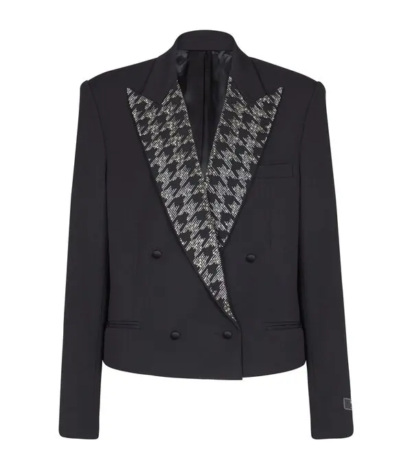 Balmain Embellished Double-breasted Blazer