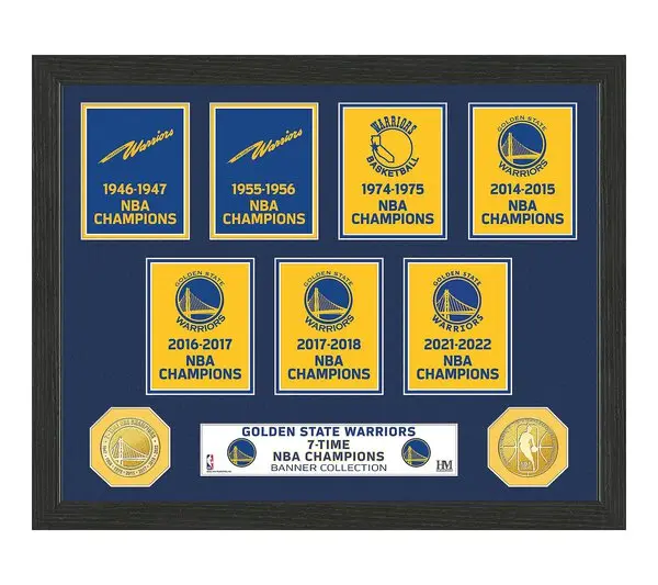 HIGHLAND MINT Nba Champions Banner Frame - One-color