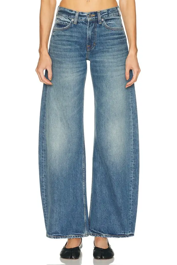 GRLFRND Rory Baggy Denim Shorts - Elysian Park Dr
