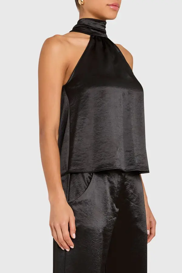 Amanda Uprichard Fontana Halter Neck Top