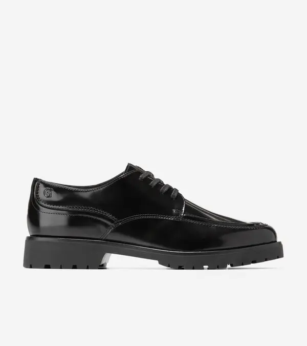 Cole Haan Treena Lug Oxfords - Black