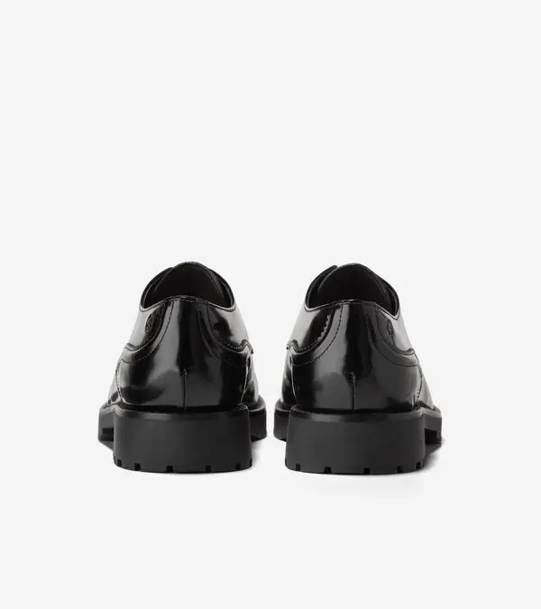 Cole Haan Treena Lug Oxfords - Black