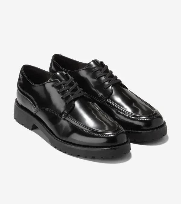 Cole Haan Treena Lug Oxfords - Black