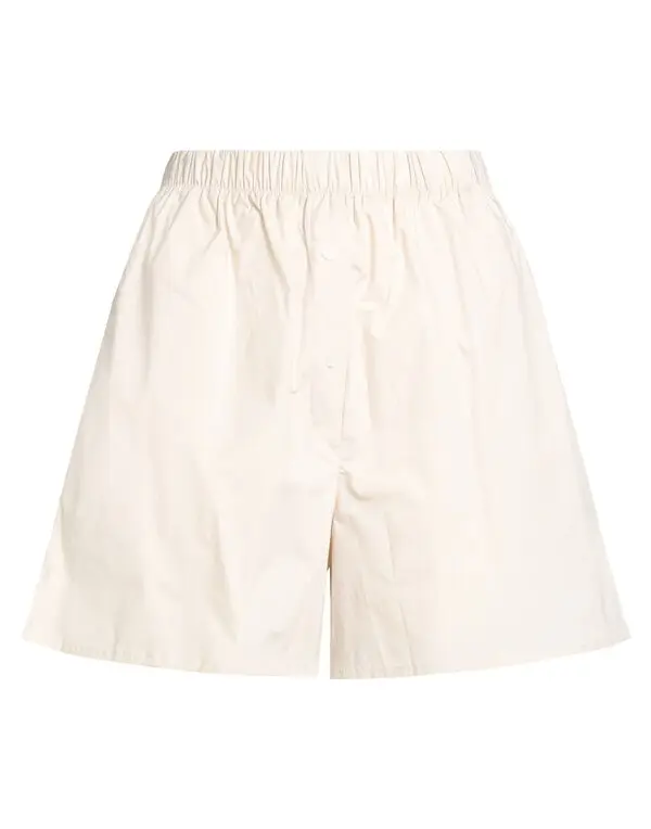 HINNOMINATE Solid Cotton High Waisted Shorts