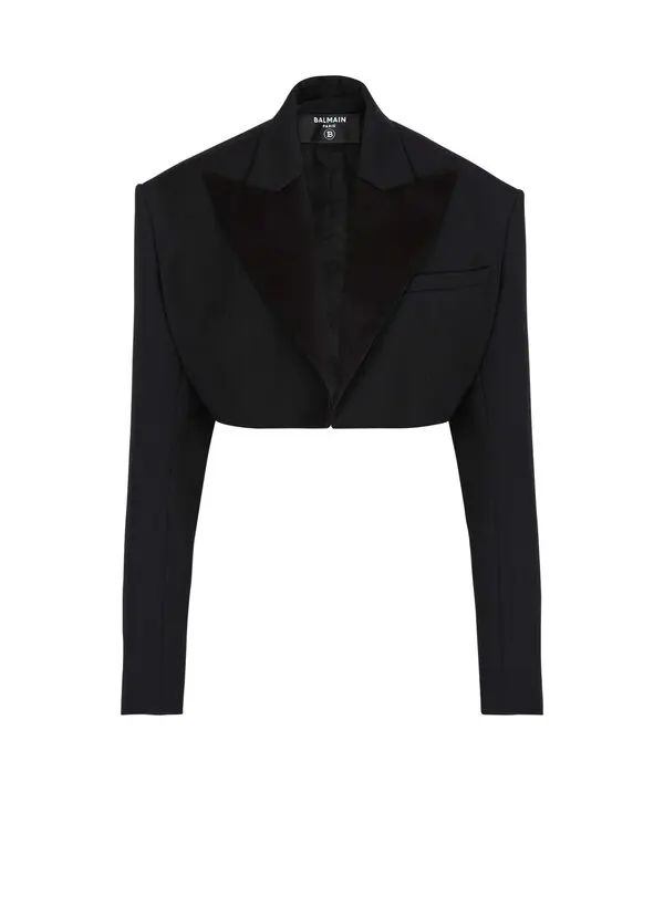 Balmain Tailored Cropped Jacket