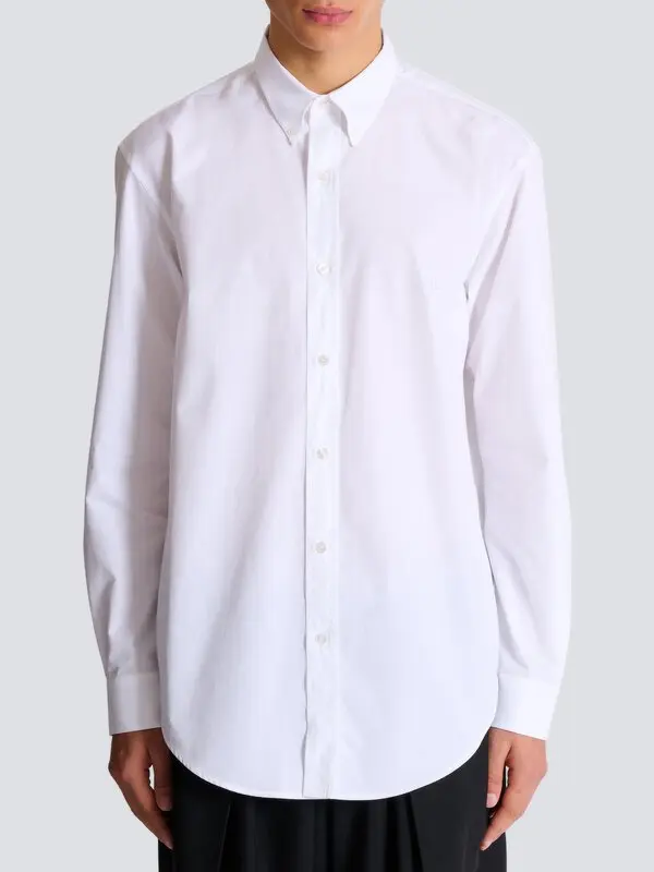 Balmain Cotton Poplin Shirt