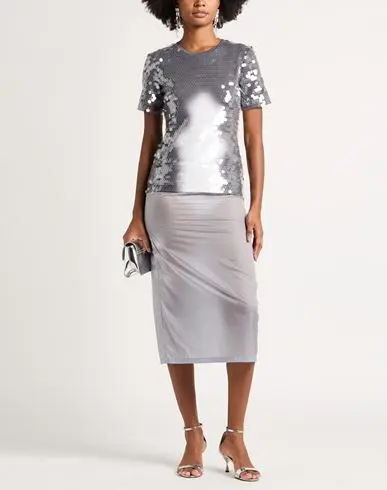 Sportmax Top In Polyamide And Elastane - Grey