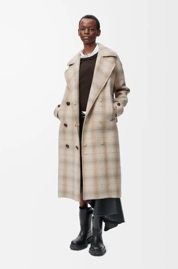 Loewe Wool And Cashmere Blend Coat