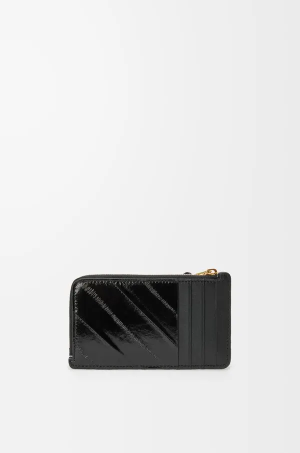 Loewe Knot Coin Cardholder In Hagfish - Black