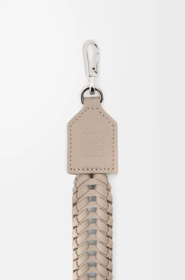 Loewe Woven Leather Strap - Clay