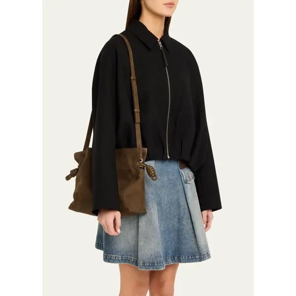 Loewe Flamenco Clutch Bag - Tundra