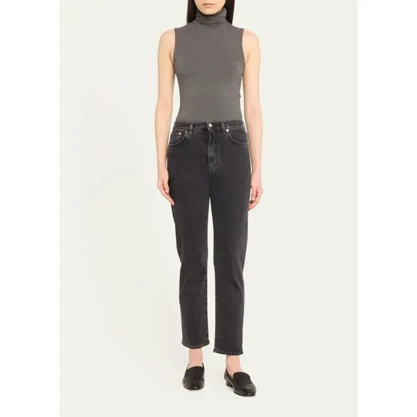 Majestic Filatures Soft Touch Sleeveless Stretch Turtleneck - Black