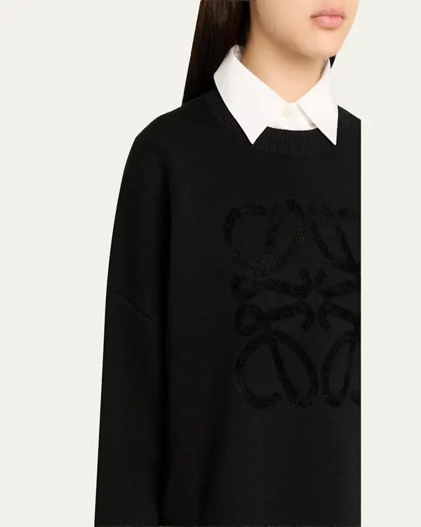 Loewe Anagram Wool-blend Sweater