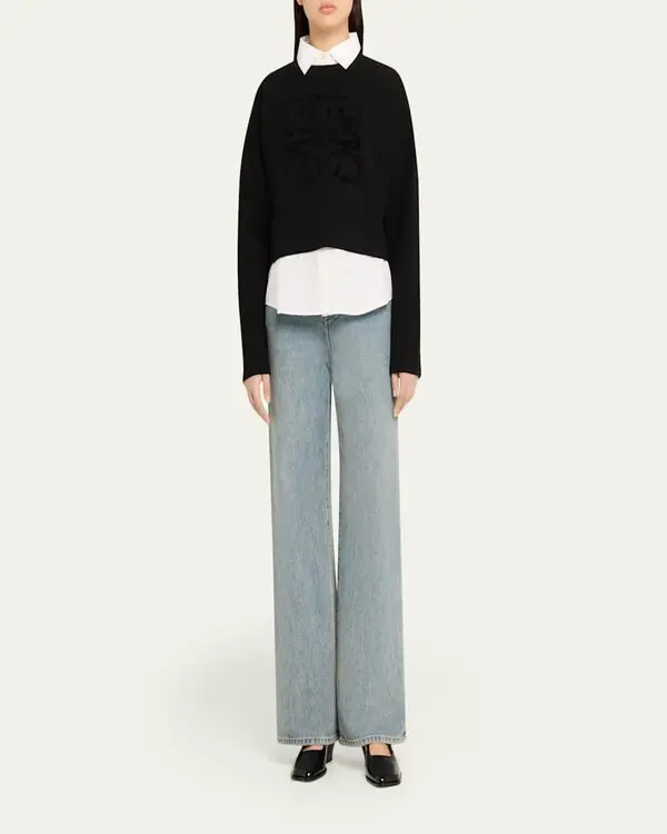 Loewe Anagram Wool-blend Sweater