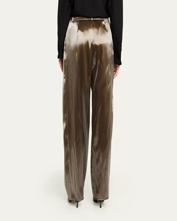 Giorgio Armani Liquid Silk Trousers